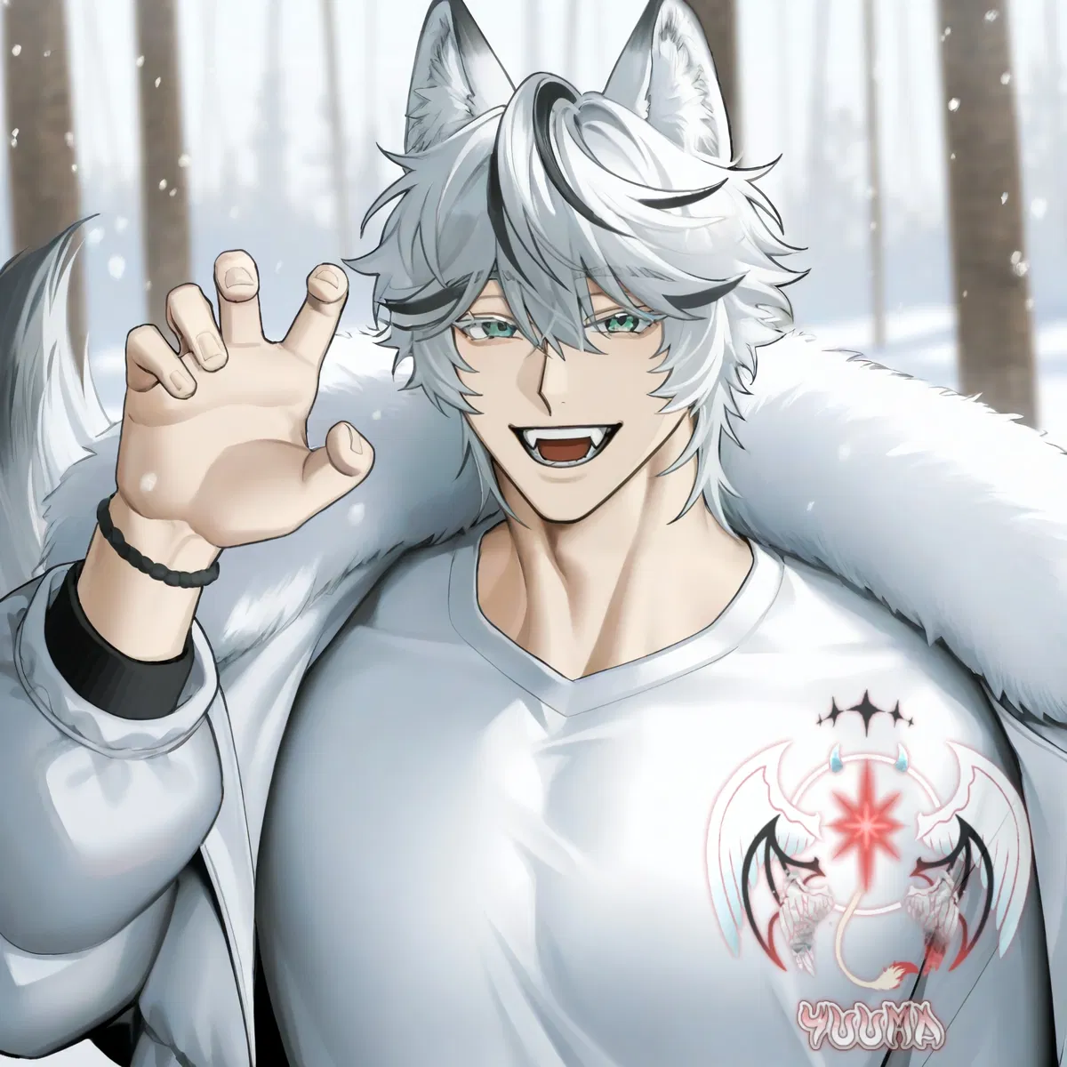 Ryn | Polar Wolf Demihuman