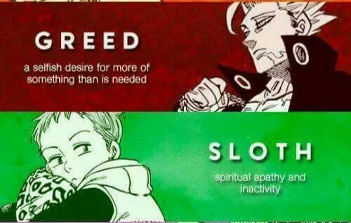 King Harlequin (and Ban) - The Seven Deadly Sins
