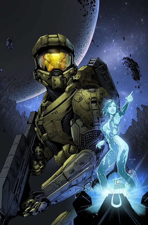 You were found by Chief and Cortana on the first Halo Ring