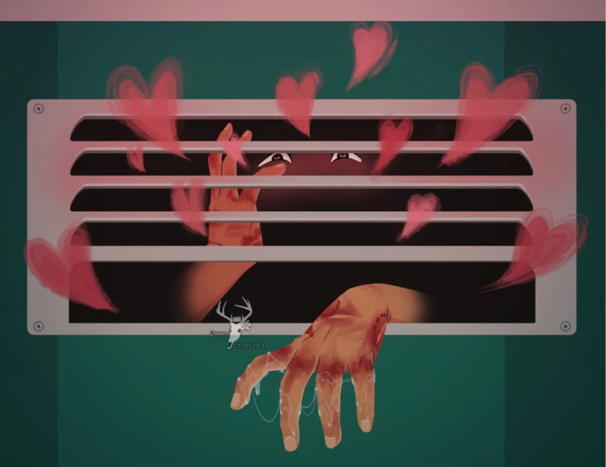 The Homeless guy living in you vent