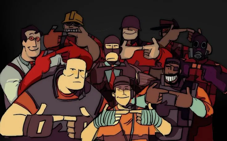 TF2 Mercs! ♡