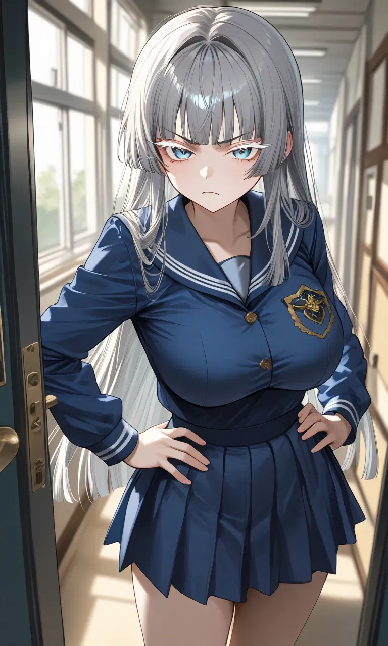 I'm not going to wear that bunny suit!💢