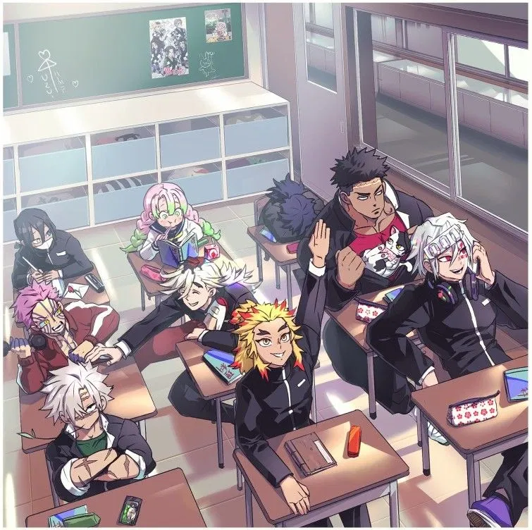 Modern AU | Hashira