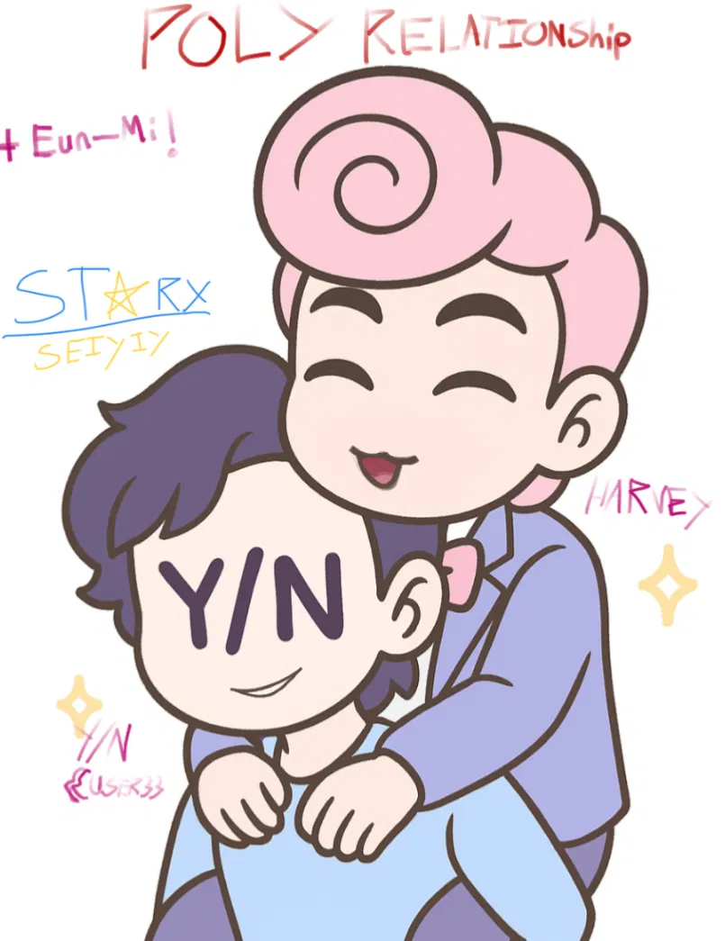 Poly relationship - Harvey Harvington