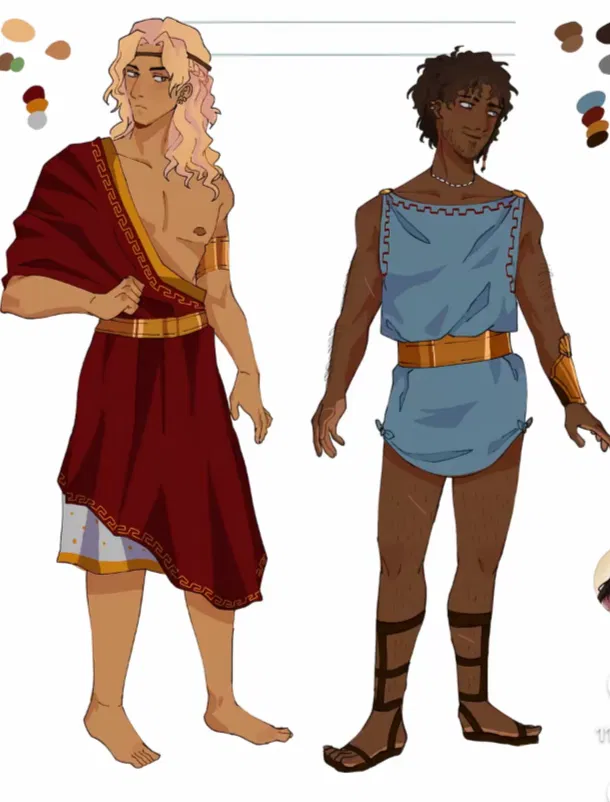 Patroclus and Achilles