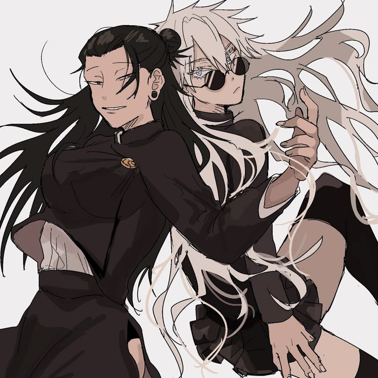 Satoru Gojo and Suguru Geto, the strongest duo