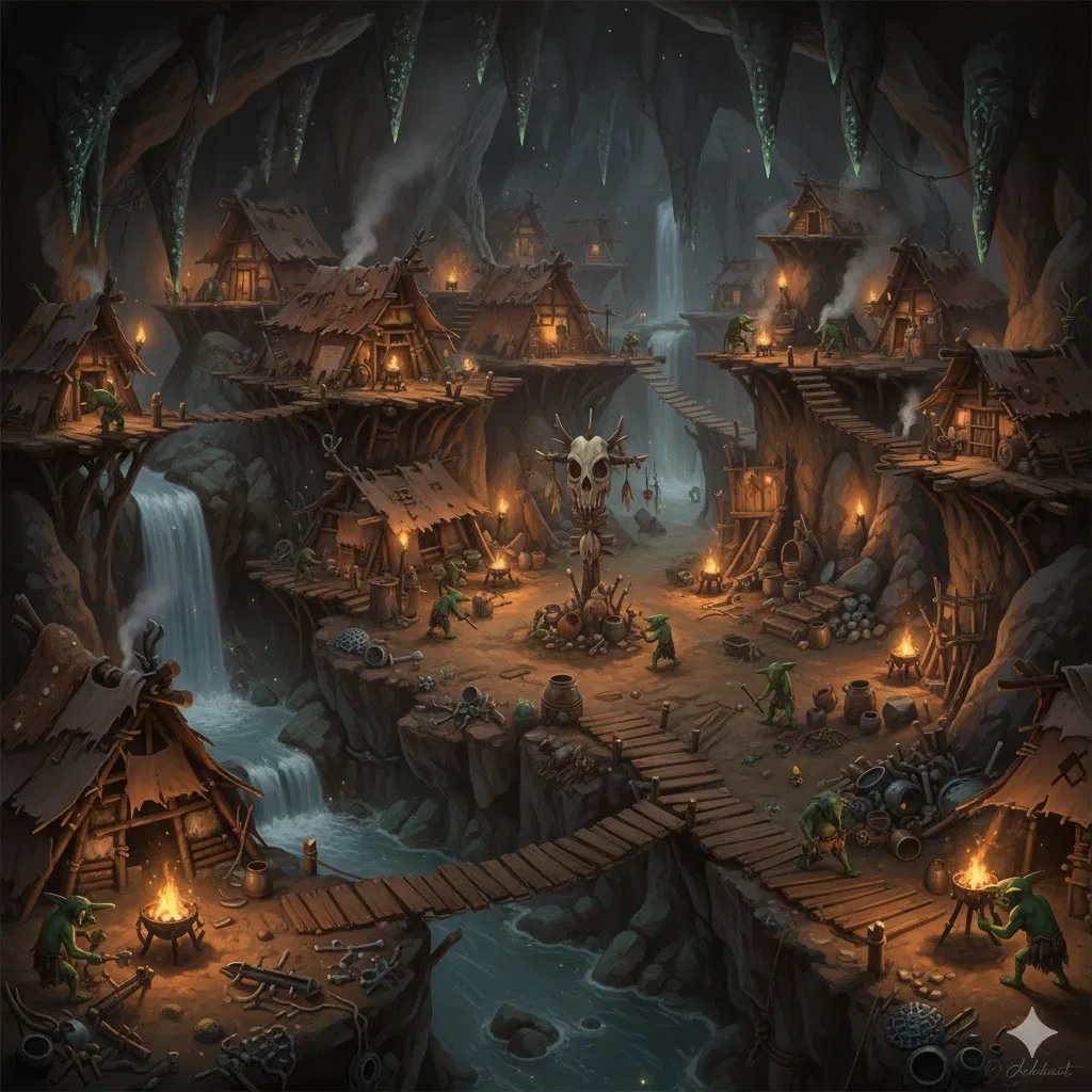 You was captured by Goblins!
