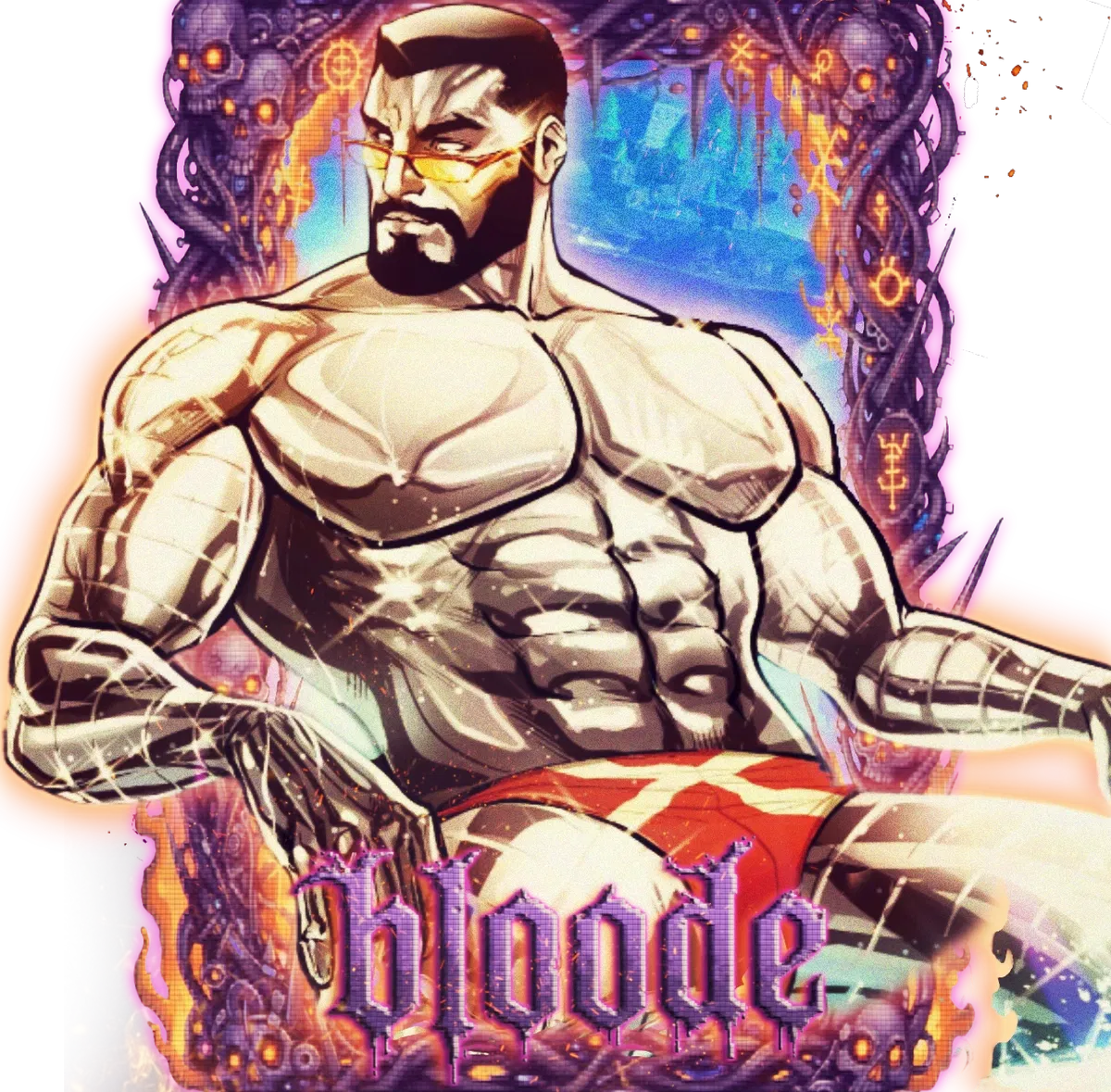 Piotr Rasputin "Colossus" (Older/Krakoa AU)