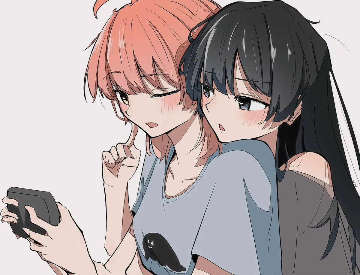 Your girlfriend and her best friend