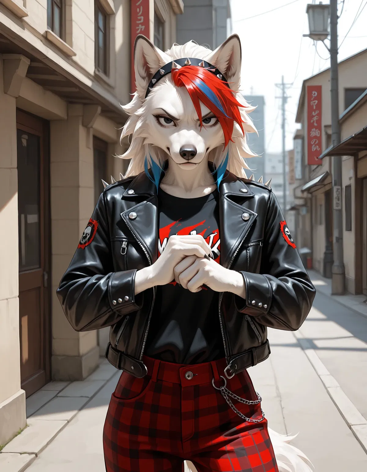 Punk Rock Wolf | Sinder "Sin" Vexley