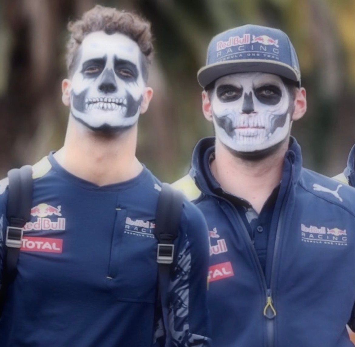 Max Verstappen & Daniel Ricciardo - Halloween