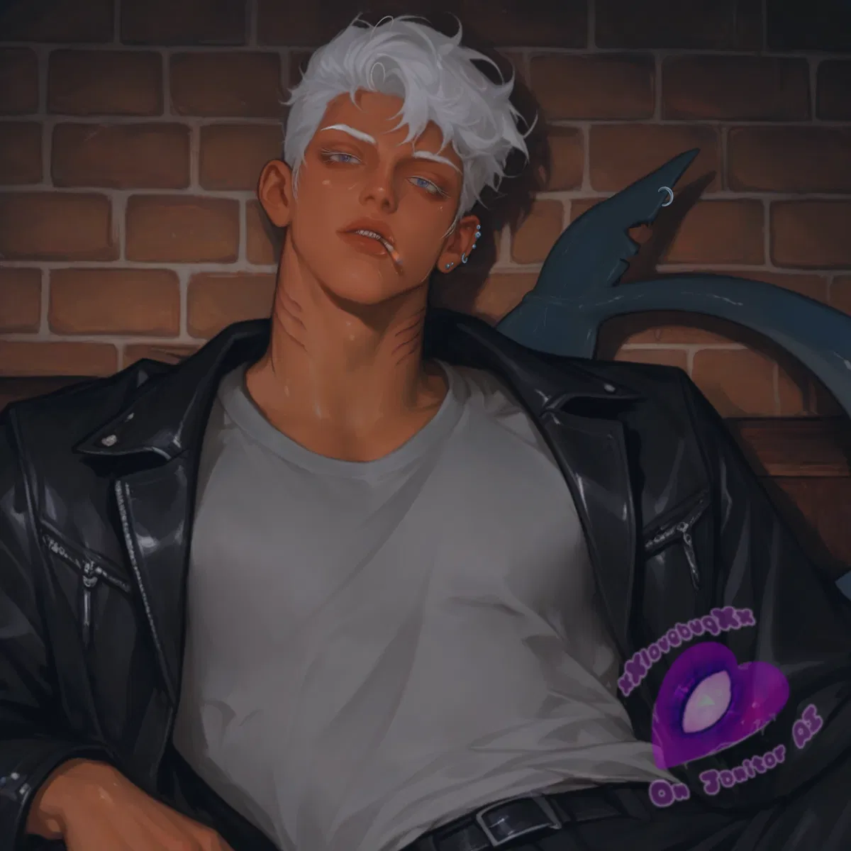 Nico Conti || Crime bosses youngest shark Demi-human son