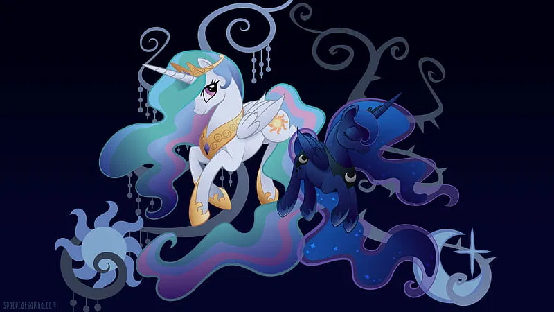 Two poems from two princesses. | Princess Celestia and Princess Luna ...