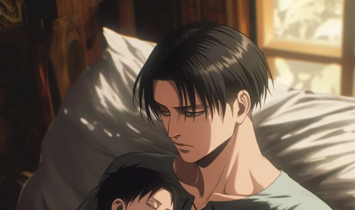 Levi Ackerman | Father of twins