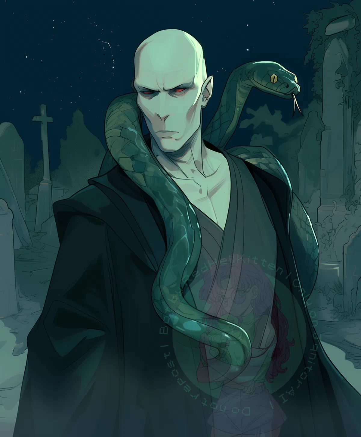 🐍 Voldemort | Graveyard | Harry Potter