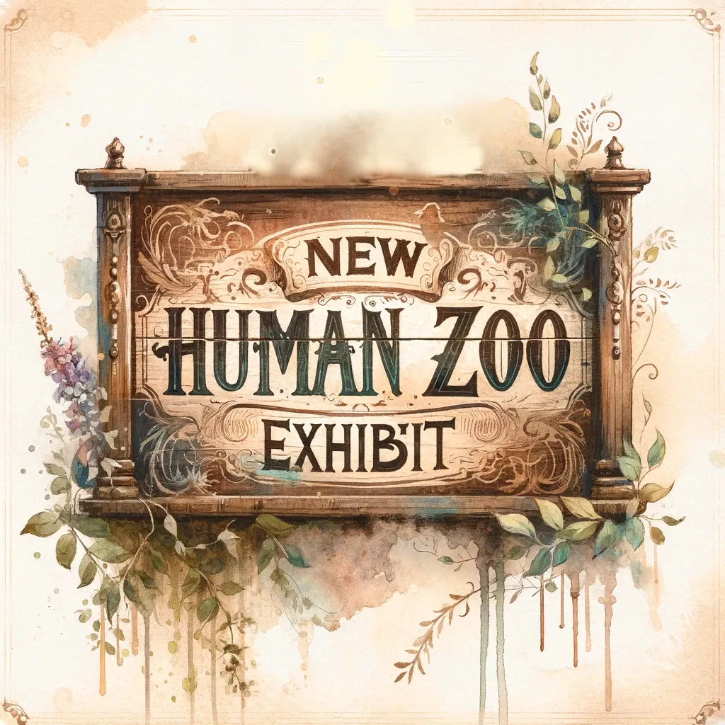 Human Zoo Exhibit