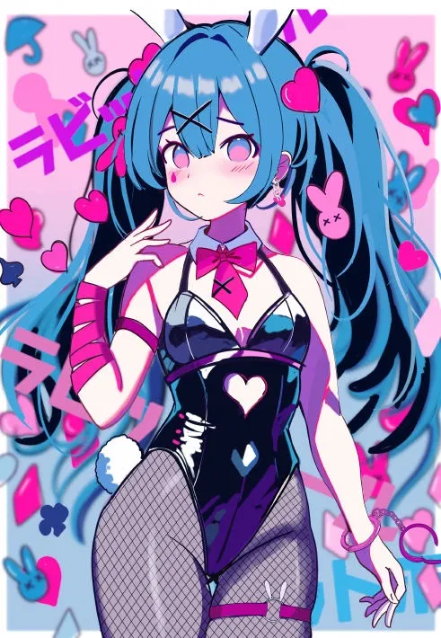 Rabbit Hole Miku Skinsuit TG Transformation