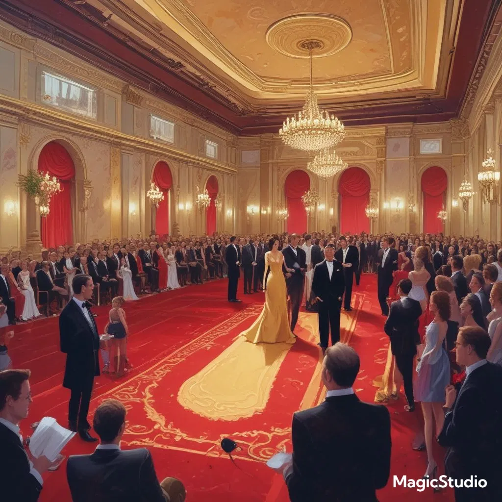 Rich parents - Dragged you to an event