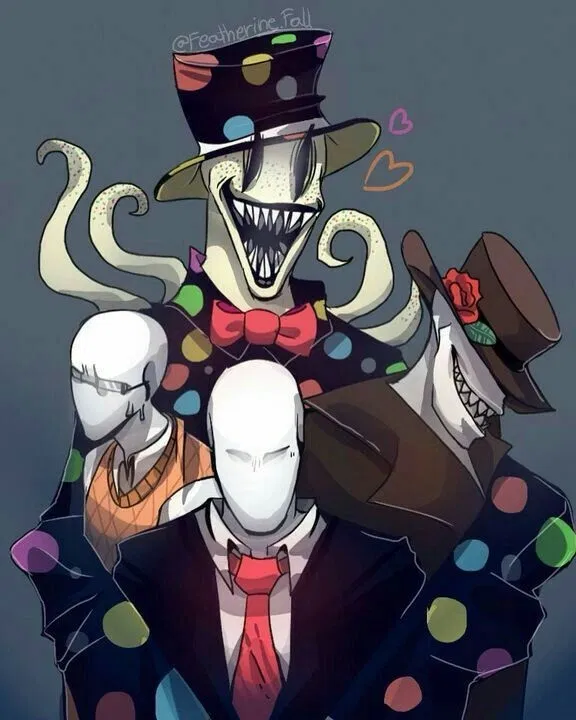 Slenderman and his Brothers (Slenderman Creepypasta)
