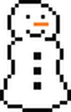 The Snowman from Undertale