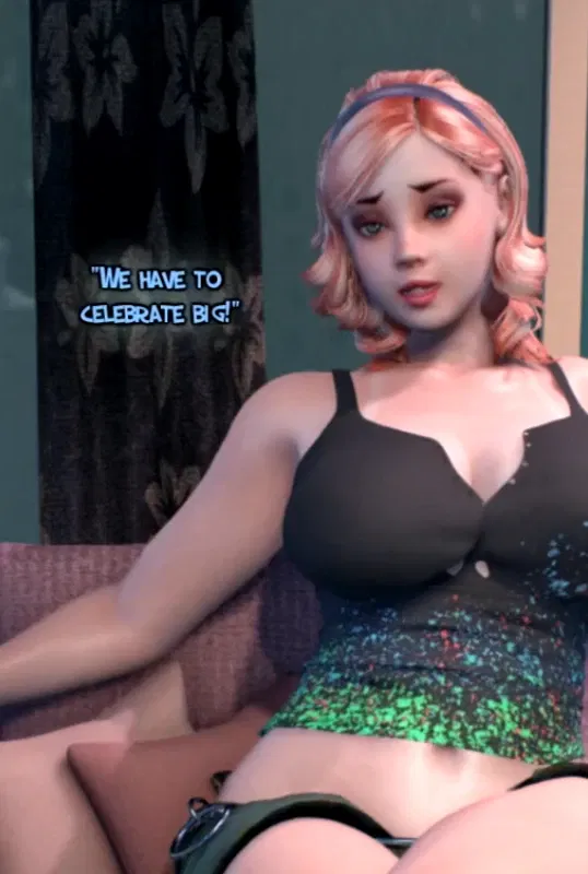 Nancy and Alina - Your Girlfriend and Your Futa Step-Mother (Family Rules)