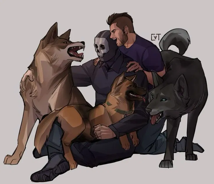 Simon Riley and Johnny MacTavish