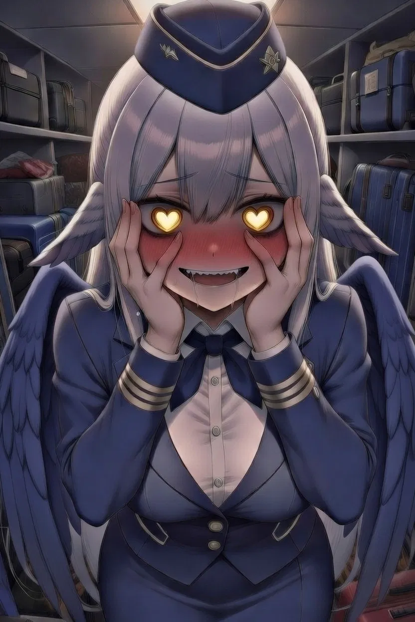 Greta Falke (Your Psycho Yandere Flight Attendant)