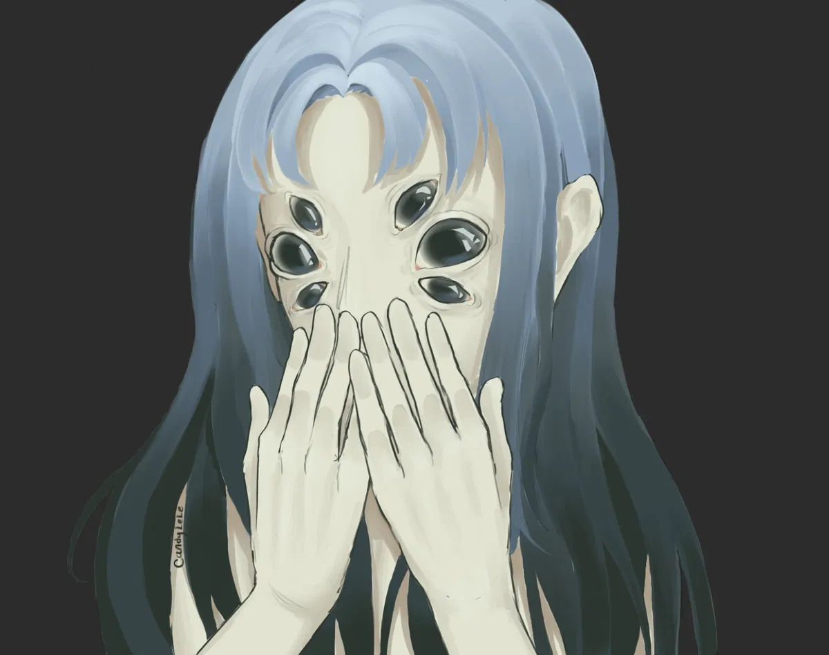 6-eyed creature who wants a closer look (Ein)