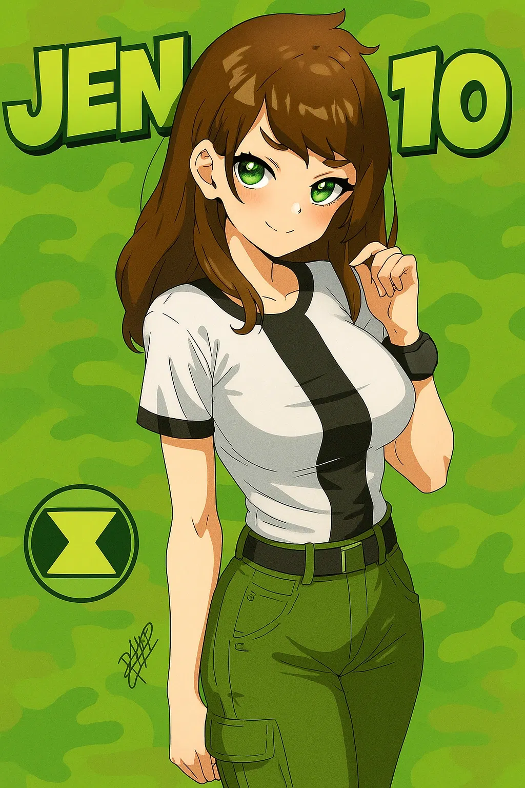 Jen 10 | It's Hero Time! (Female Ben 10 version)