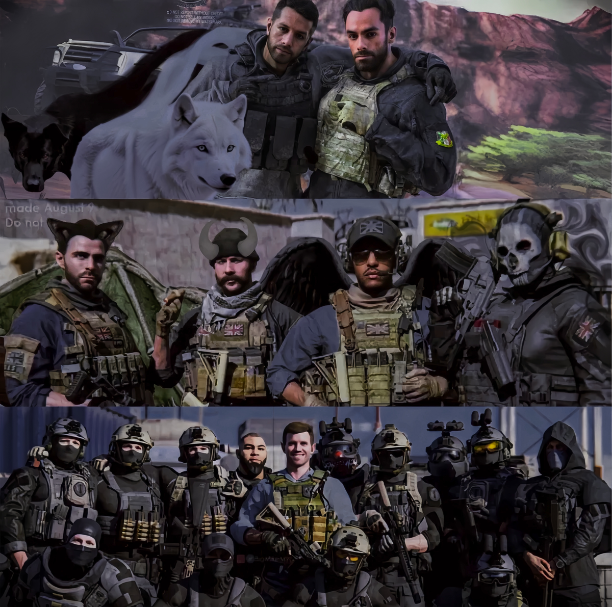 Task Force 141, Los Vaqueros and Shadow Company | Monster Peace Week