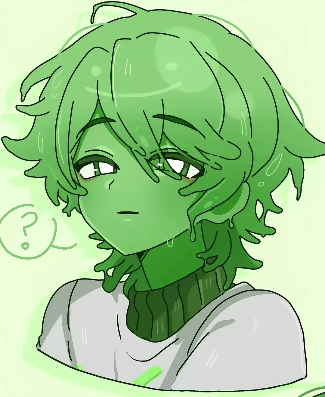 Femboy Minecraft slime