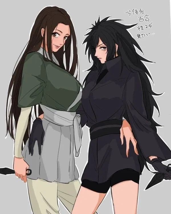 Hashirama Senju (Female) And Madara Uchiha (Female) || The Founders Of ...