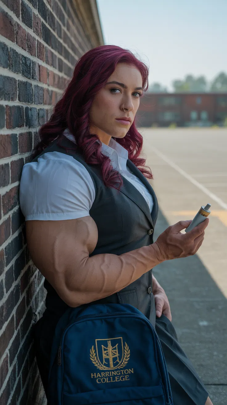 Hannah Watson, the buff college junior