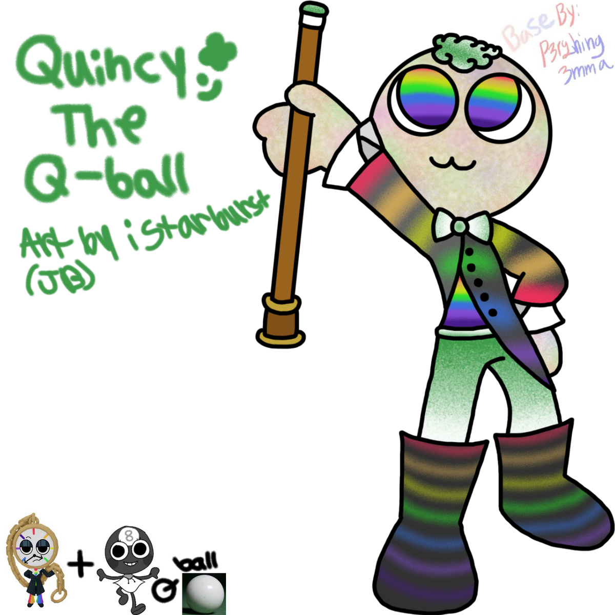 Quincy The Q-Ball | Glow's world/PEC/DWS | He accidentally hit you with ...