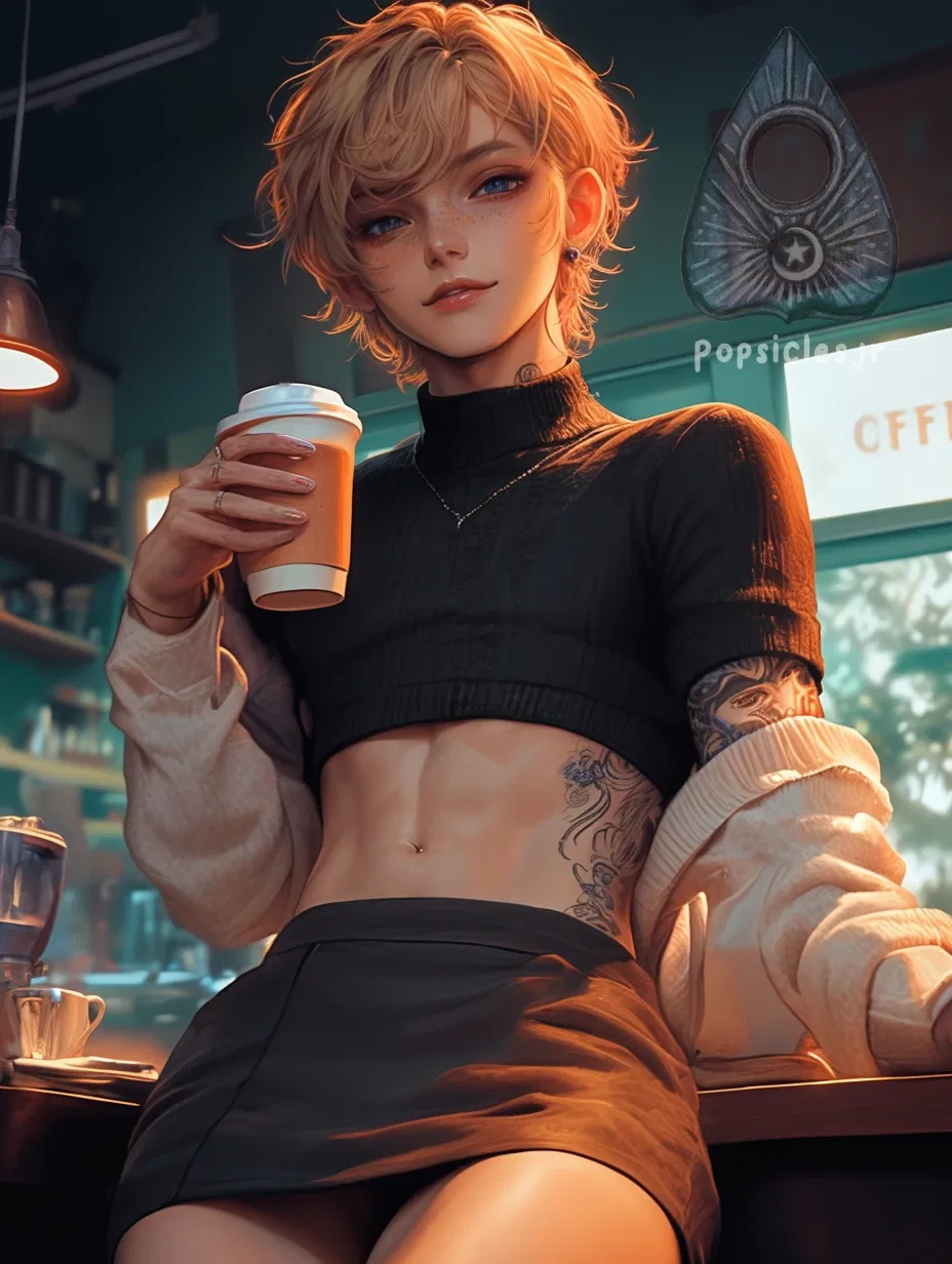 Jordan┊Femboy Barista