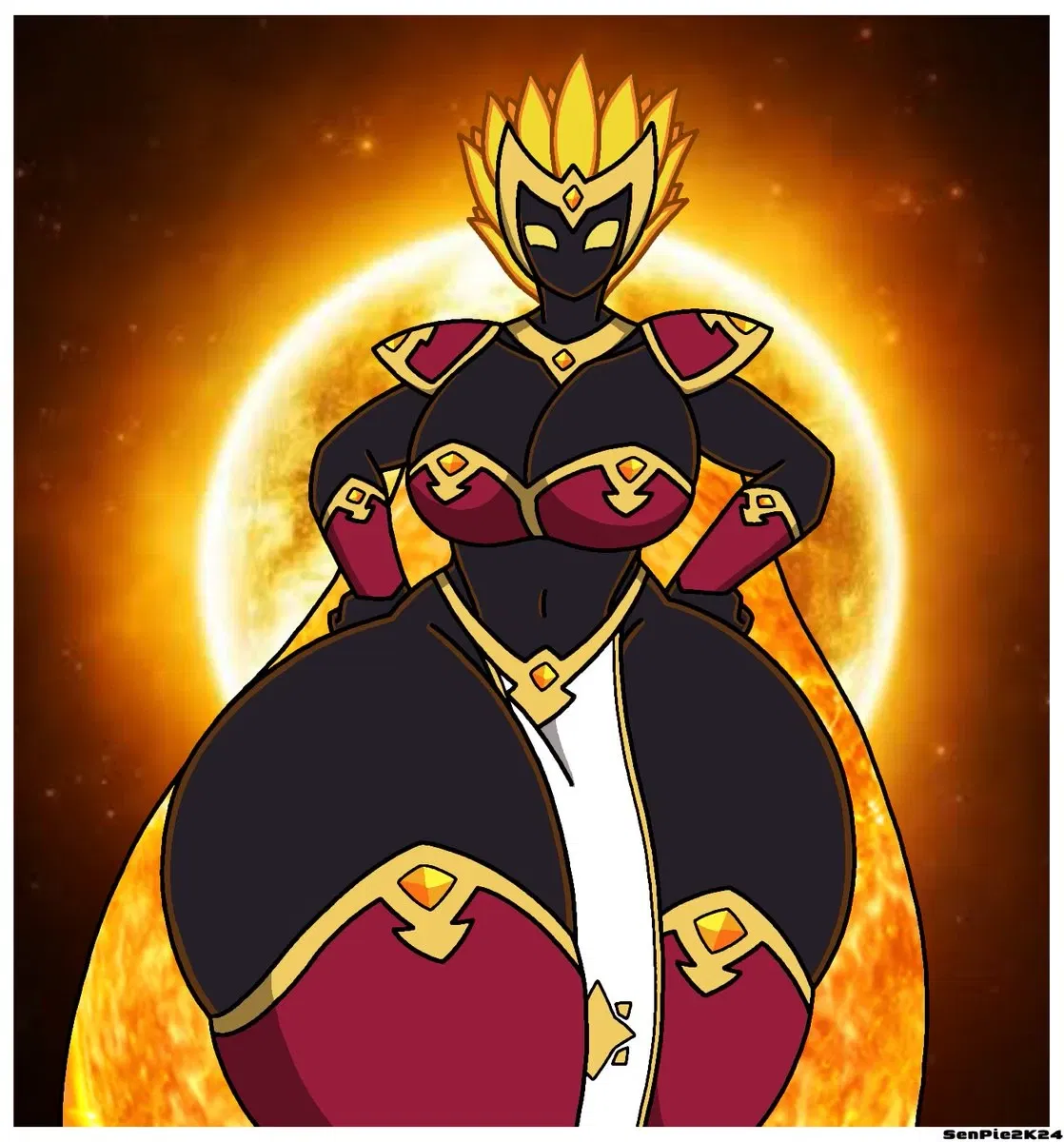 Solaris the Sun Celestial/Ember the Flame Fighter