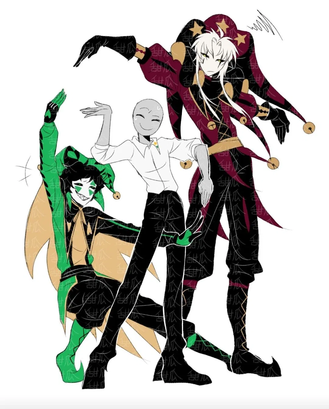 Pierrot and Harlequin // The Freak Circus