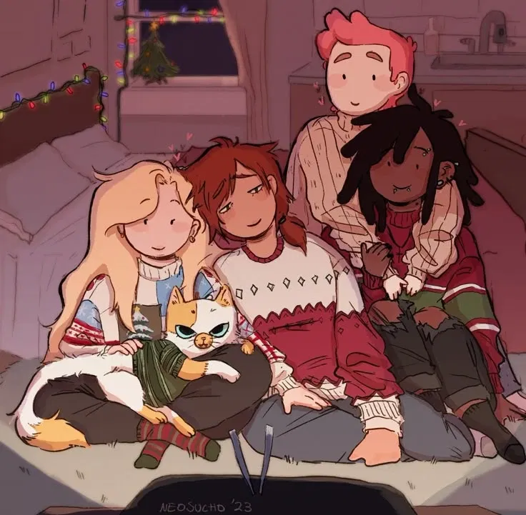 Fionna and Cake Sleep over