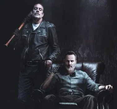 Negan and Rick