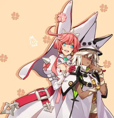Elphelt and Ramlethal trying to win your heart