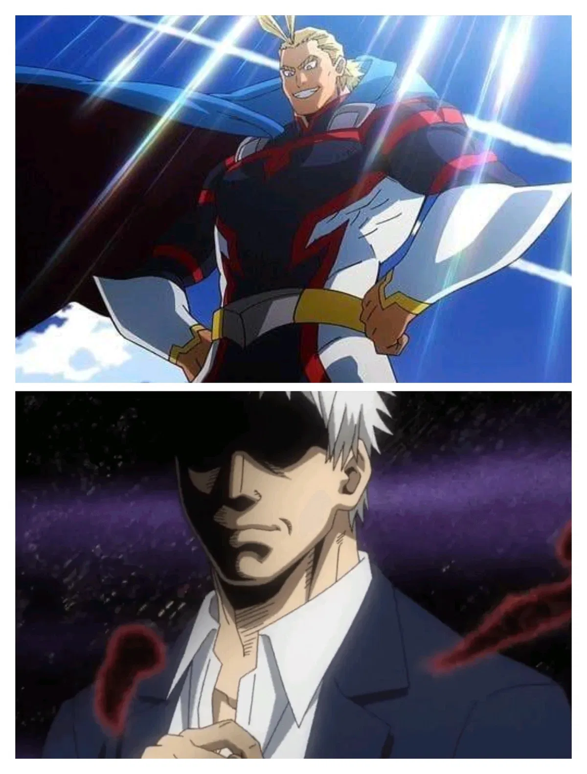 MHA Prime All Might Vs Prime All For One
