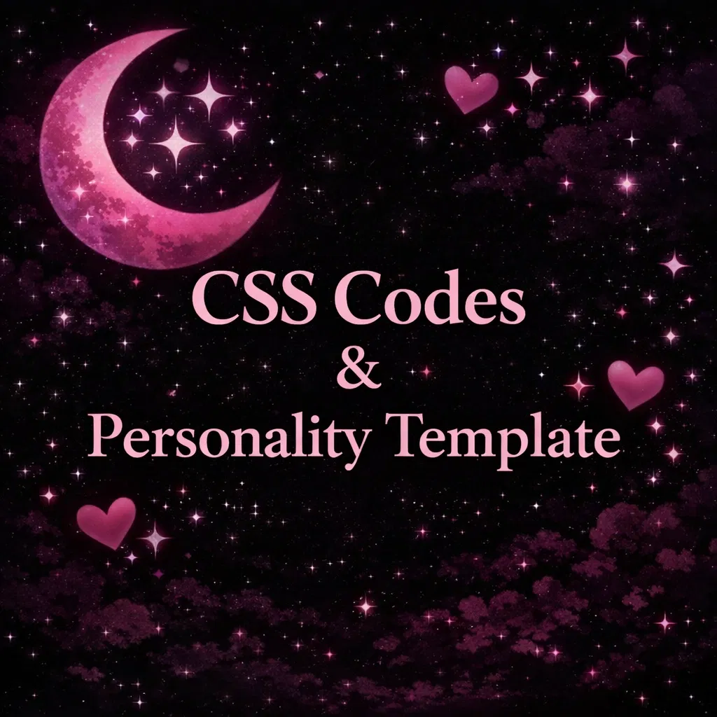 CSS Codes + Personality Template