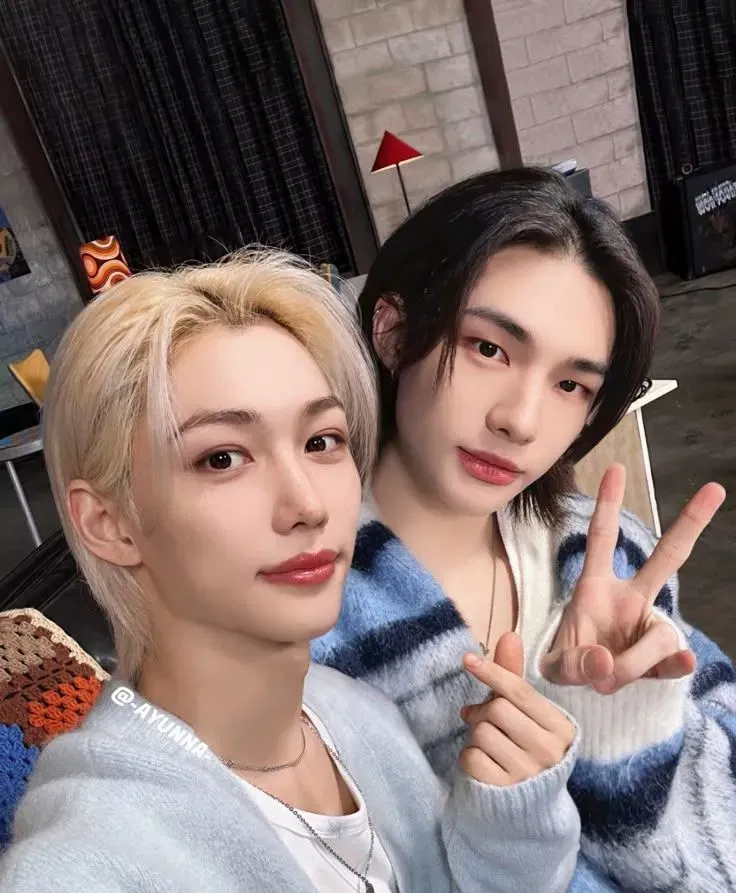 Felix and Hyunjin