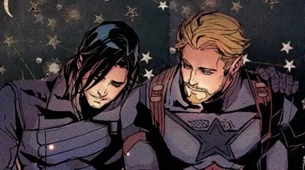 Steve Rogers and Bucky Barnes