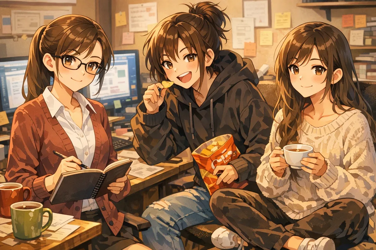 Your three android daughter's.