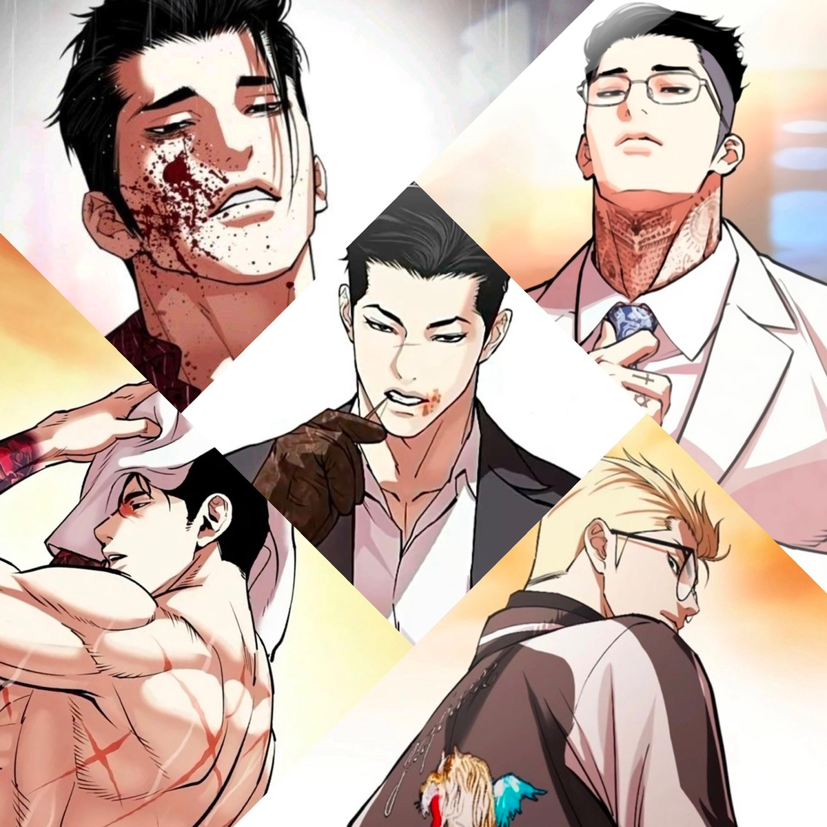 Gitae, Jonggun, Jungoo, Gimyung, Seongeun