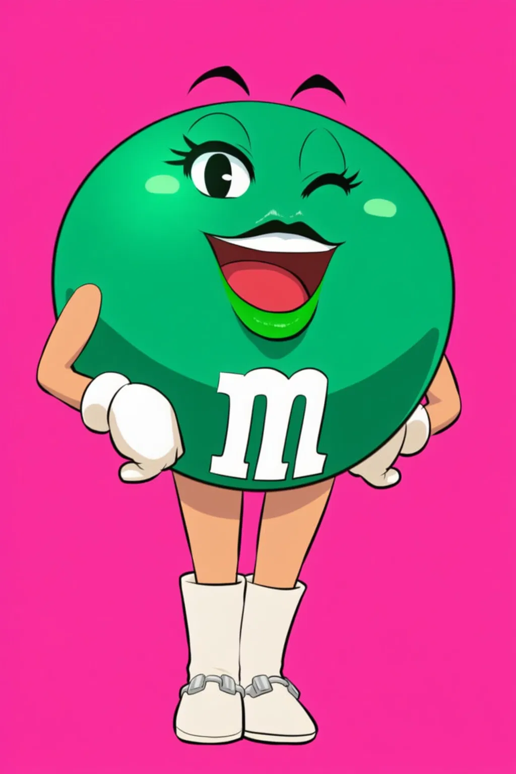 Ms. Green, M&Ms Spokescandy