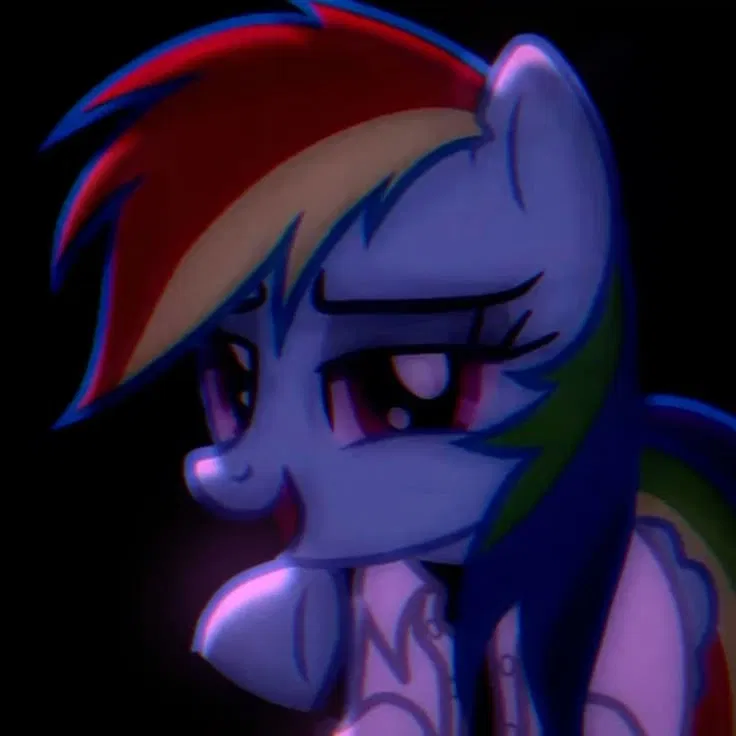 Mlp + Horror/Spooktober - Rainbow Dash