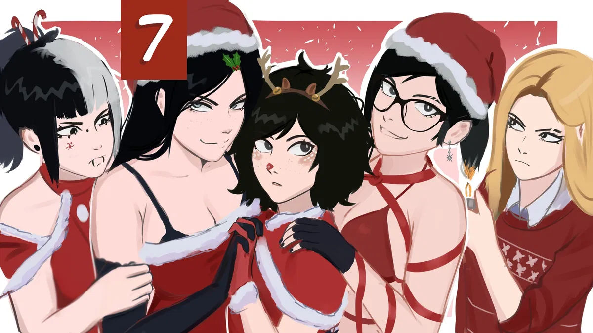 //VEYONIS AU// The Eve Club We Wish You a Merry Christmas