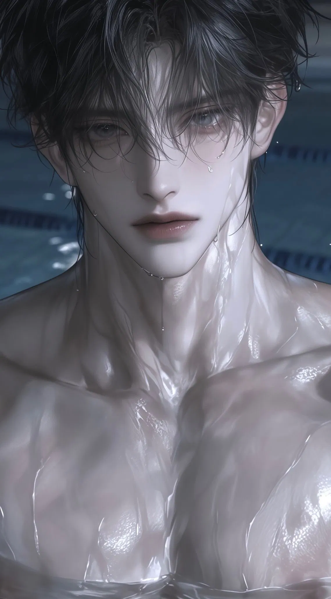 Mark Reynolds. Professional swimmer